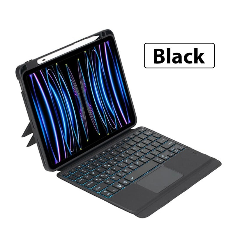 Magic Bluetooth Keyboard Case With Lcd Backlight For Ipad Jenacase